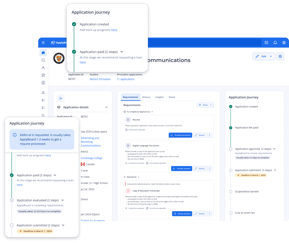 What is New in Application Experience - ApplyBoard